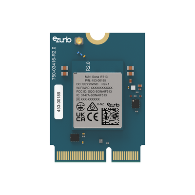 CYW55513 Module | Sona™ IF513 - Wi-Fi 6E + Bluetooth | Ezurio